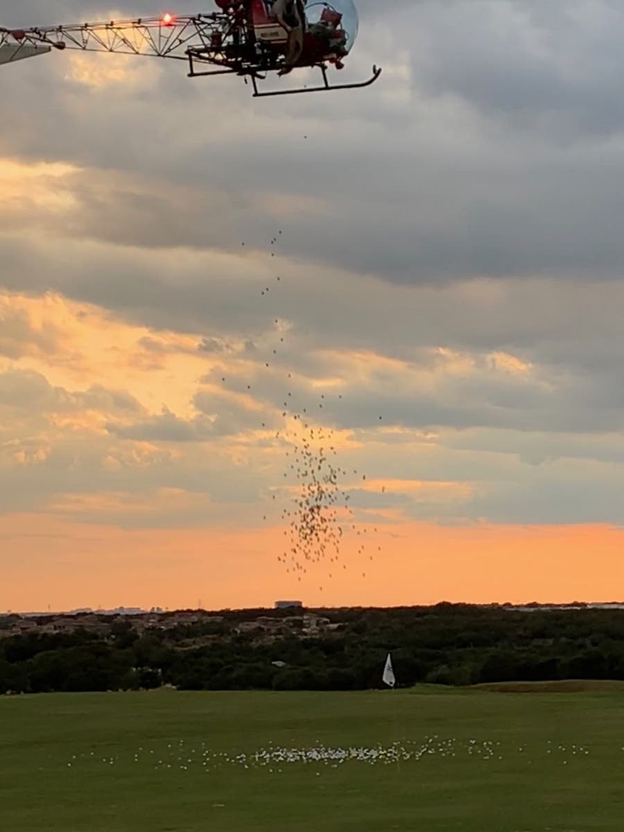 Charity Helicopter Ball Drop Benefits Children's Miracle Network - San ...
