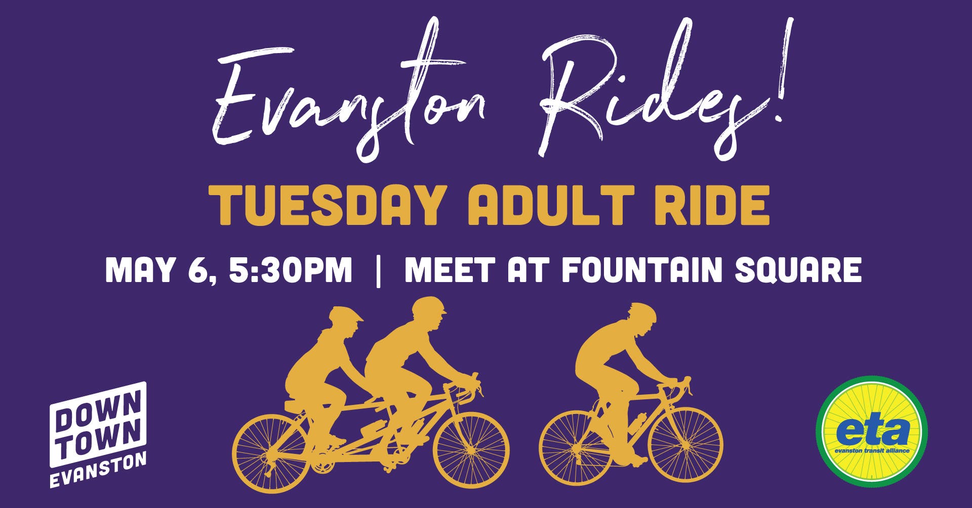 May 6 | Evanston Rides! Tuesday Adult Ride | Evanston, IL Patch