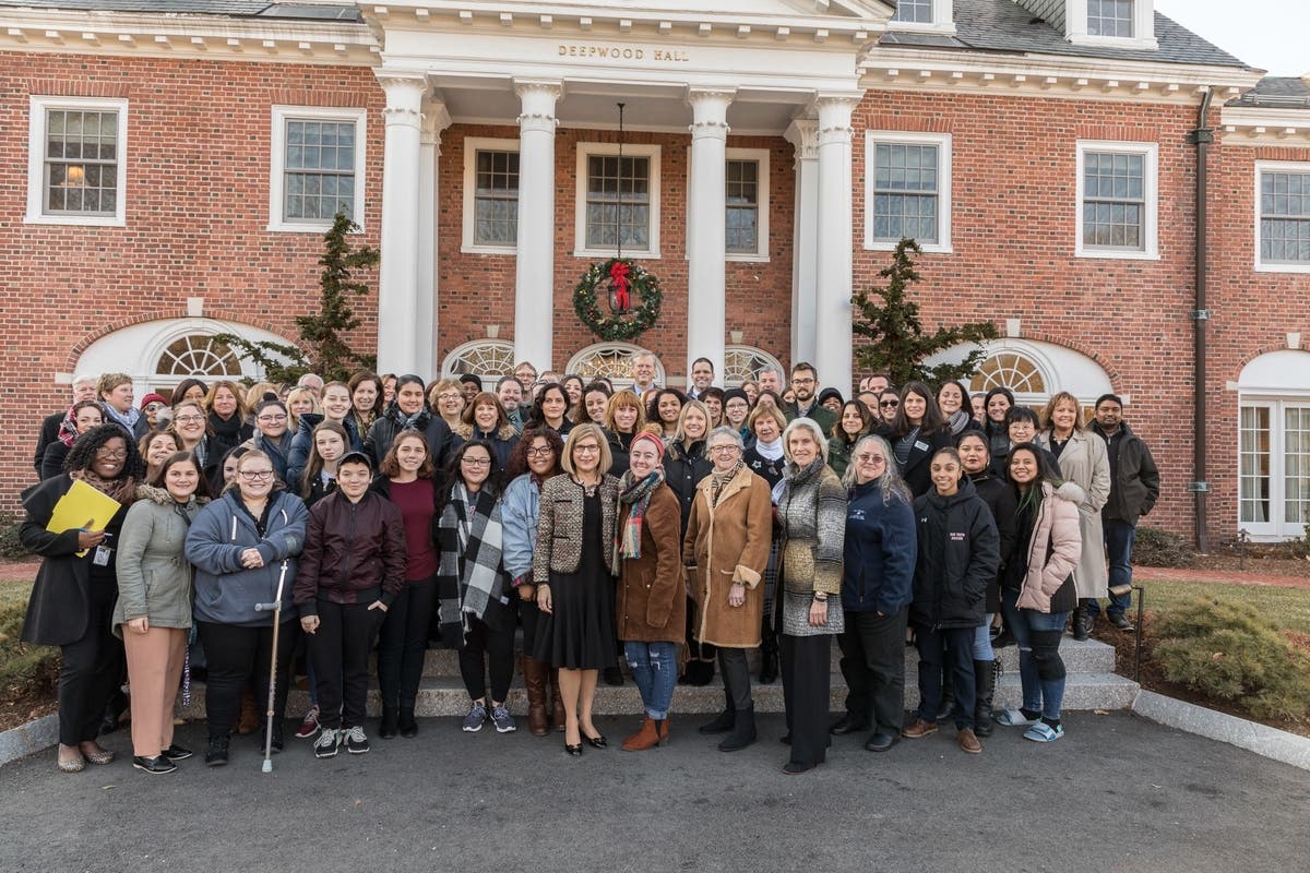 Governor Baker Visited Bay Path University | Boston, MA Patch