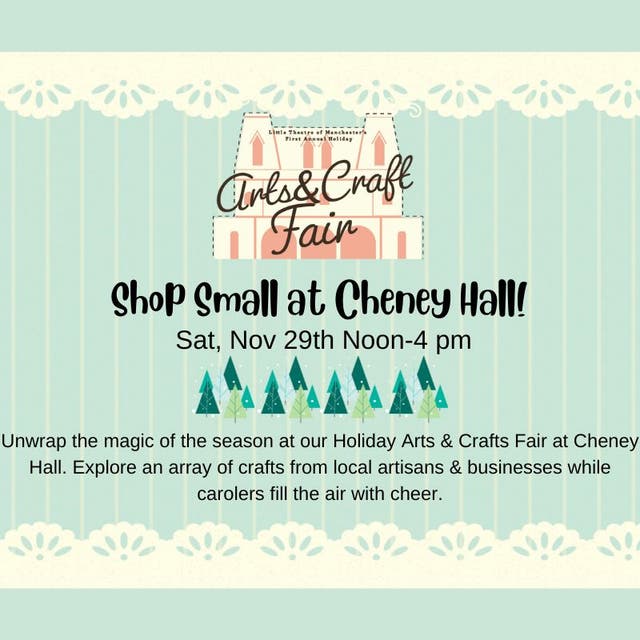 Nov 29 | Holiday Arts & Crafts Fair | Manchester, CT Patch