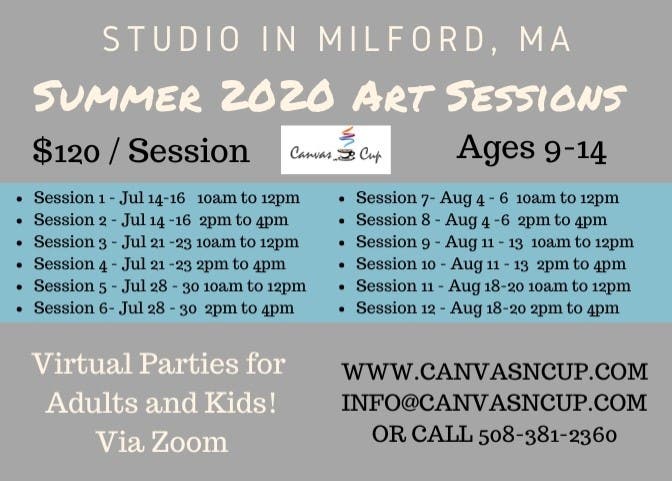 Art Studio in Milford offering Summer Art Sessions - Milford, MA Patch