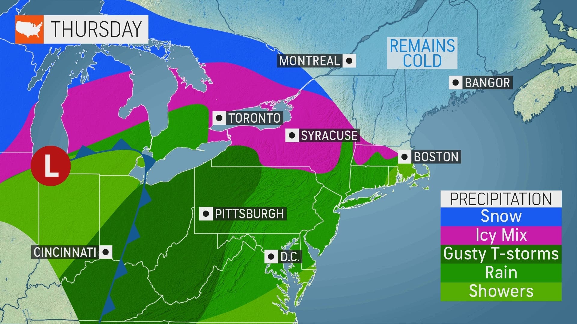 NJ Weather: Stormy Week, Possible Wintry Mix In Forecast | Across New ...