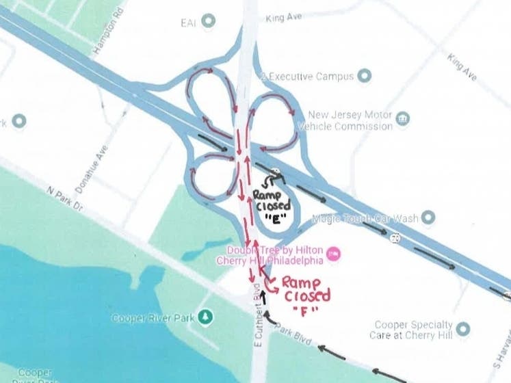 Route 70 Ramps To Close In Cherry Hill As State Project Continues ...