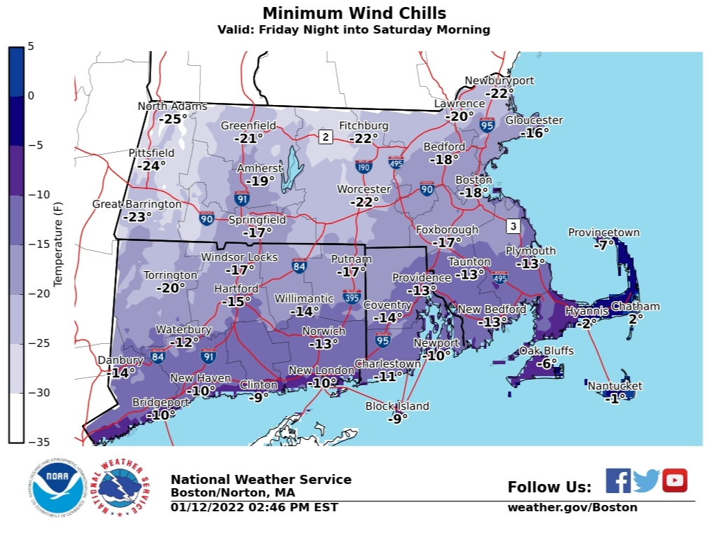RI Weather: Frigid Weather Returns, Winter Storm Incoming ...