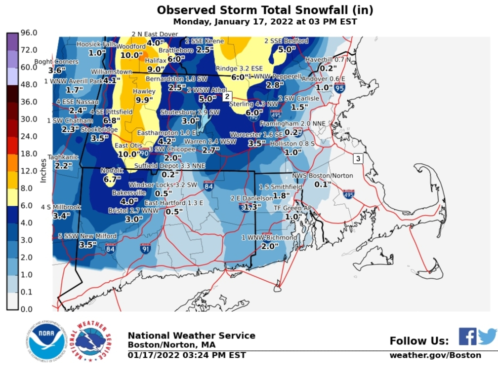 Jan. 17 Storm Brought Coastal Flooding, Minor Snowfall To RI | Newport ...