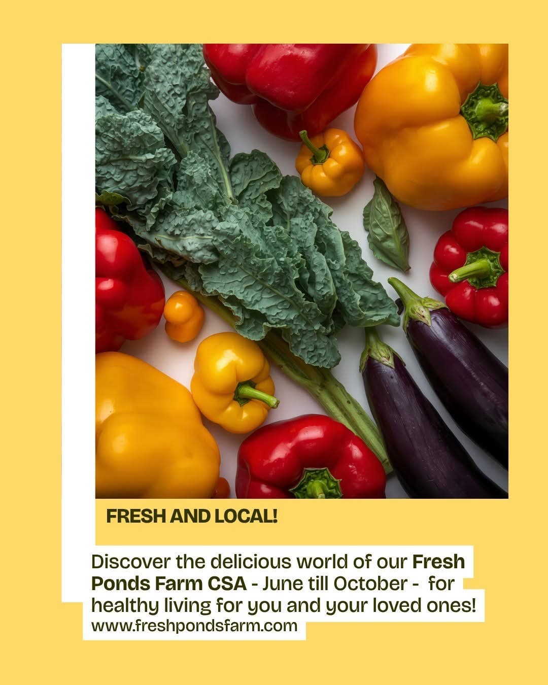 Mar 29 | Register for Fresh Ponds Farm CSA (veggie boxes) | Princeton ...