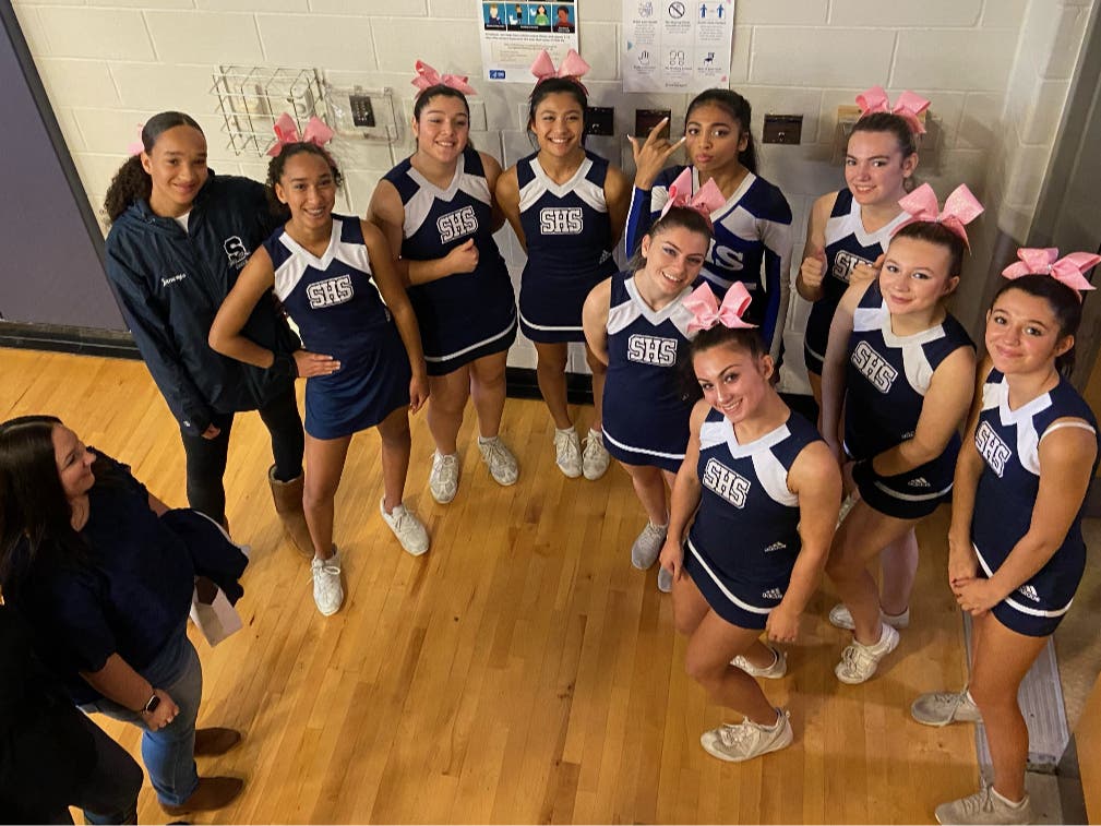 Swampscott Cheerleaders Soar With Pie Fundraiser, League Meet Routine ...