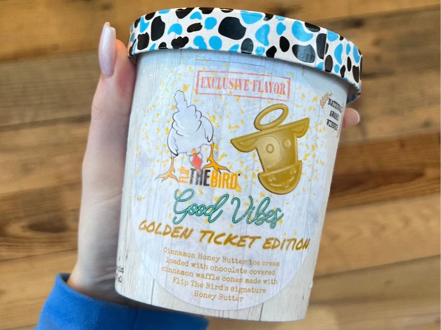Flip The Bird Chicken, Holy Cow Ice Cream Revive 'Good Vibes' Combo ...