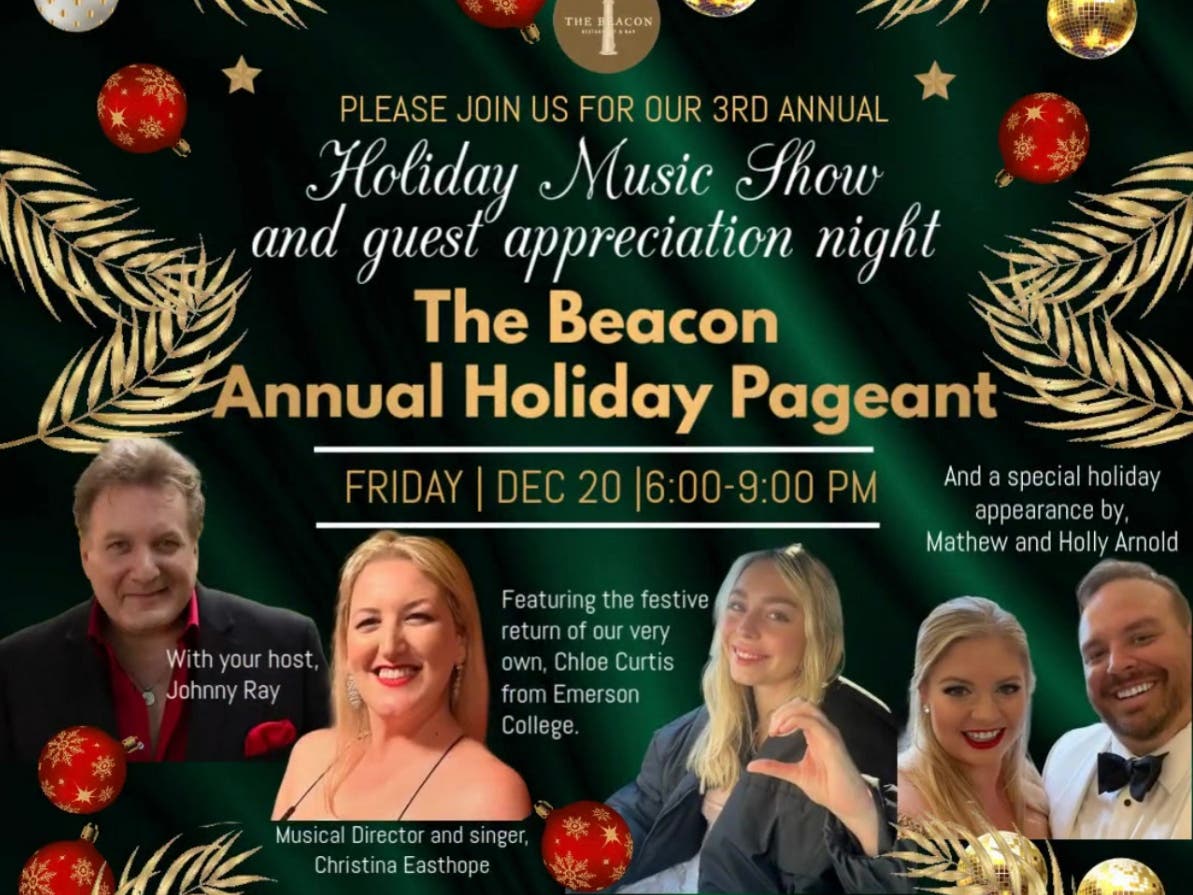Marblehead's Beacon Restaurant To Host Annual Holiday Pageant ...