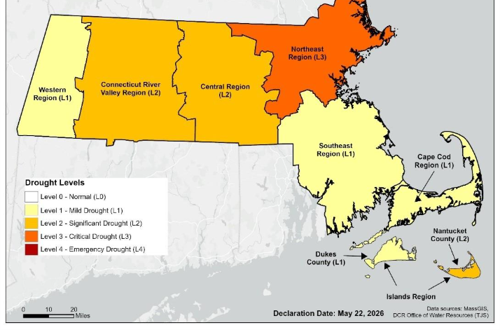 Northeast MA Hits 'Critical Drought,' Triggering Water Bans Across ...