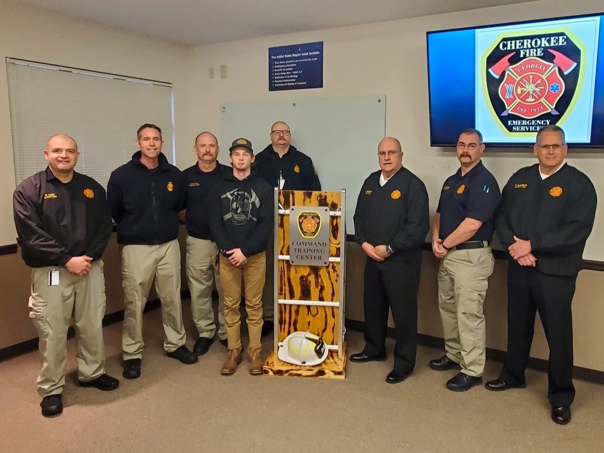 Cherokee Fire Chiefs Create Incident Command Training Center | Canton ...