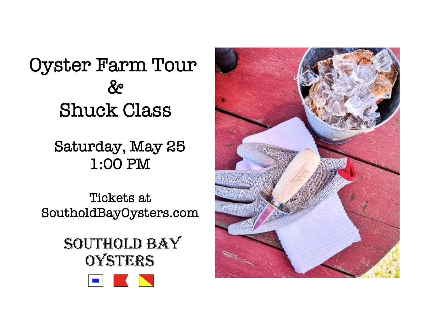 May 25 | Oyster Farm Tour and Shuck Class | North Fork, NY Patch