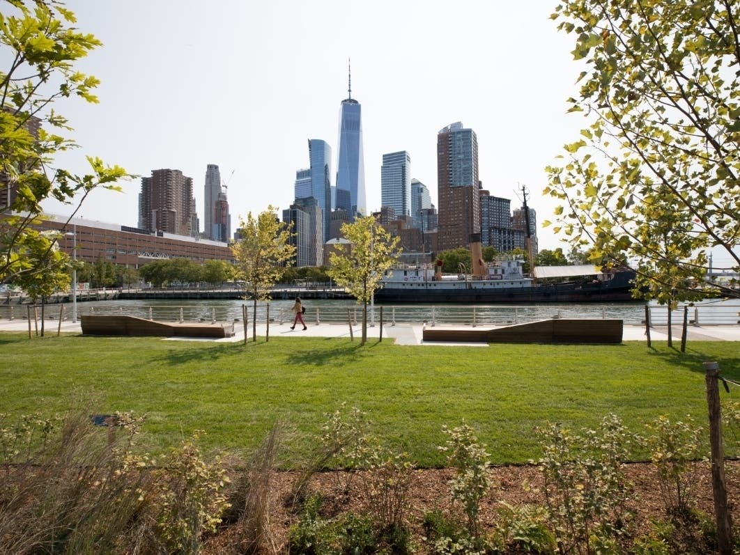 Hudson River Park In Lower Manhattan Opens First Pier In 10 Years ...