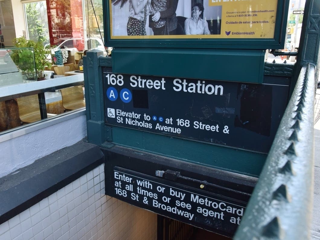 Public Bathrooms Will Reopen At Wash Heights 168th Street Station: MTA ...