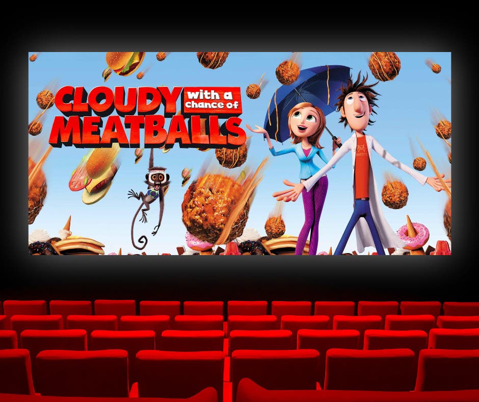 Mar 29 | FREE Friday Night Movies: Cloudy with a Chance of Meatballs ...