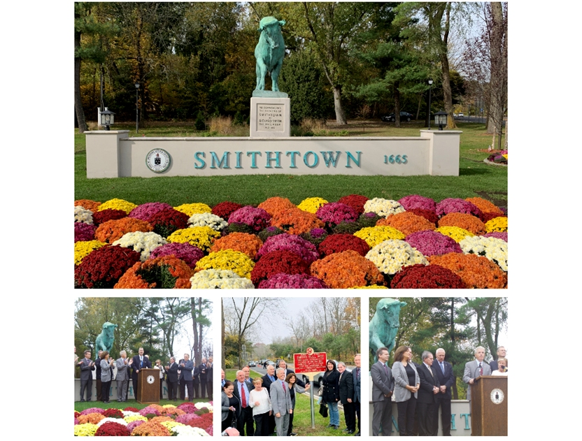 Whisper The Bull Statue Renovation Complete | Smithtown, NY Patch