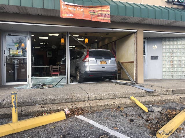 Girl, 8, Injured After Car Crashes Into Farmingdale Subway Shop ...