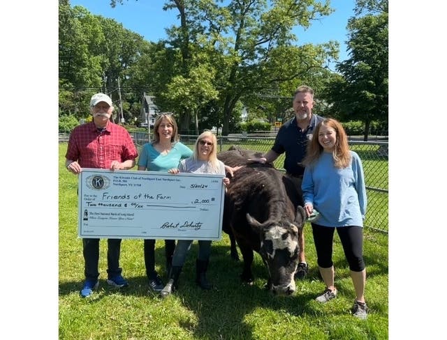 Lewis Oliver Farm Sanctuary Of Northport Receives $2K Donation ...