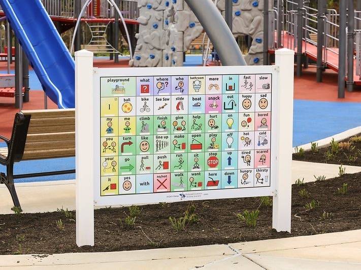 Nonverbal Communication Boards Installed At New HoCo Playground ...