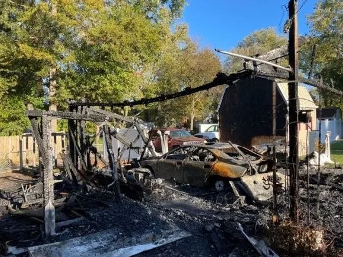 Man Charged With Arson After Setting Senior's Garage On Fire: Official ...