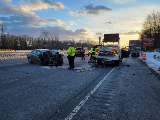 Crash Between Car, MDOT Patrol Vehicle Prompts Reminder To Drivers ...