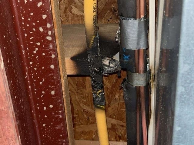 Lightning Strike Sparks Fire In Gas Line At Bel Air Home | Bel Air, MD ...