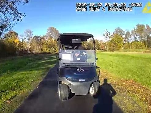 Deputies Chase Teen Suspects With Golf Cart Borrowed From Golfers | Bel ...