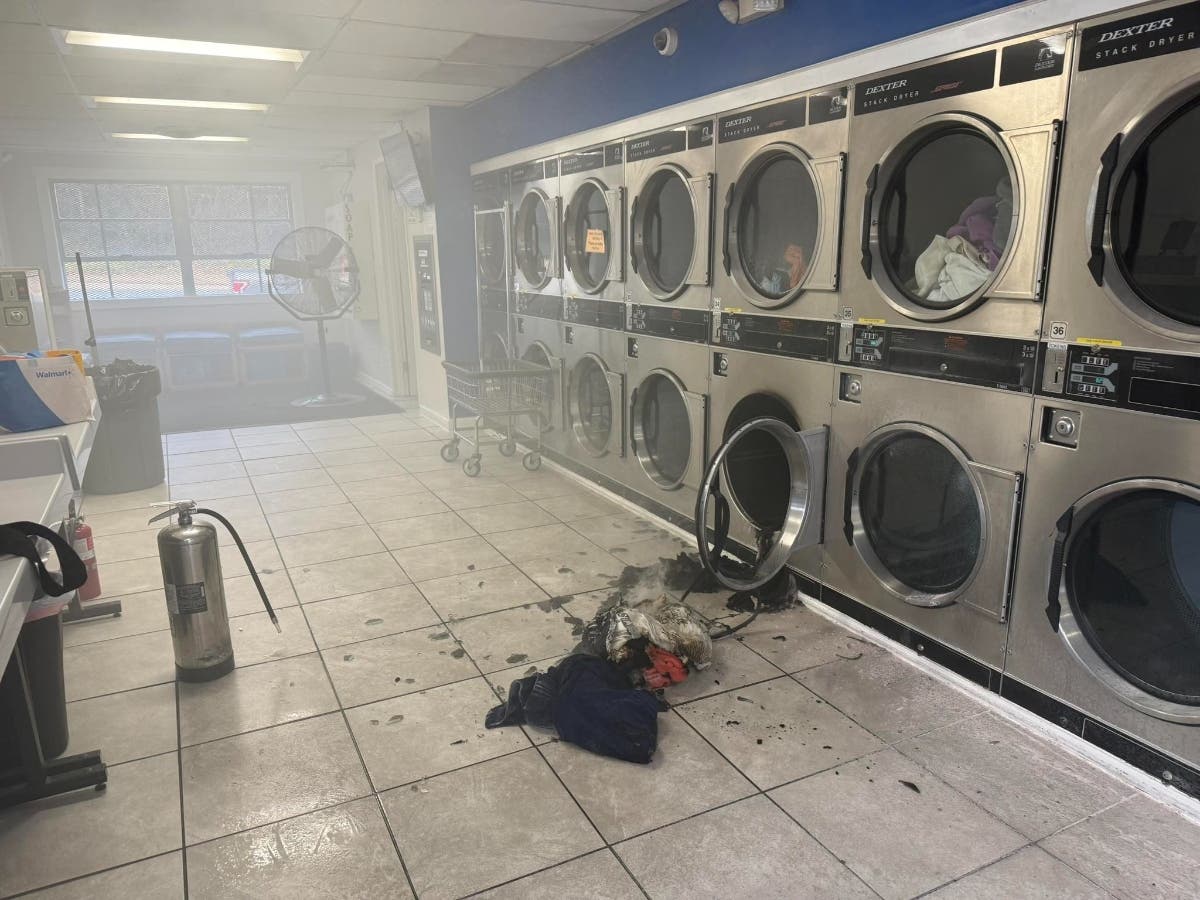Fire At Laundromat Blamed On Customer's Laundry | Bel Air, MD Patch