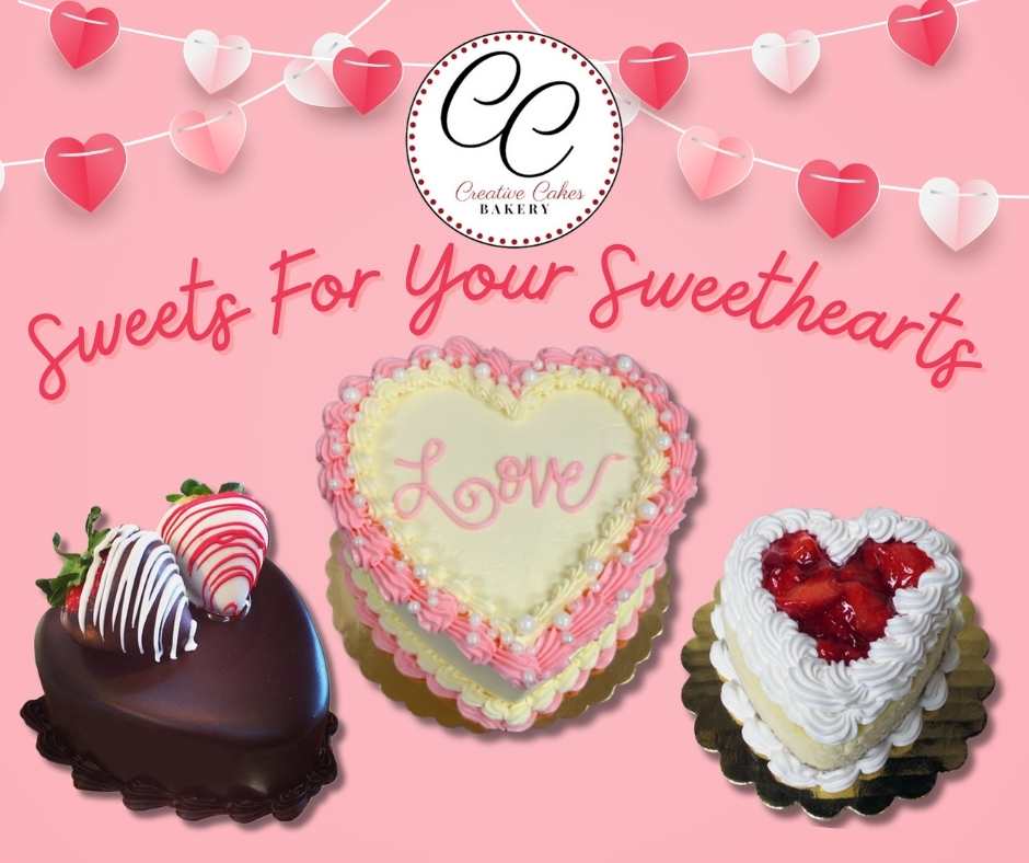 Feb 14 | Valentine's Day is Sweeter with Creative Cakes! | Tinley Park ...