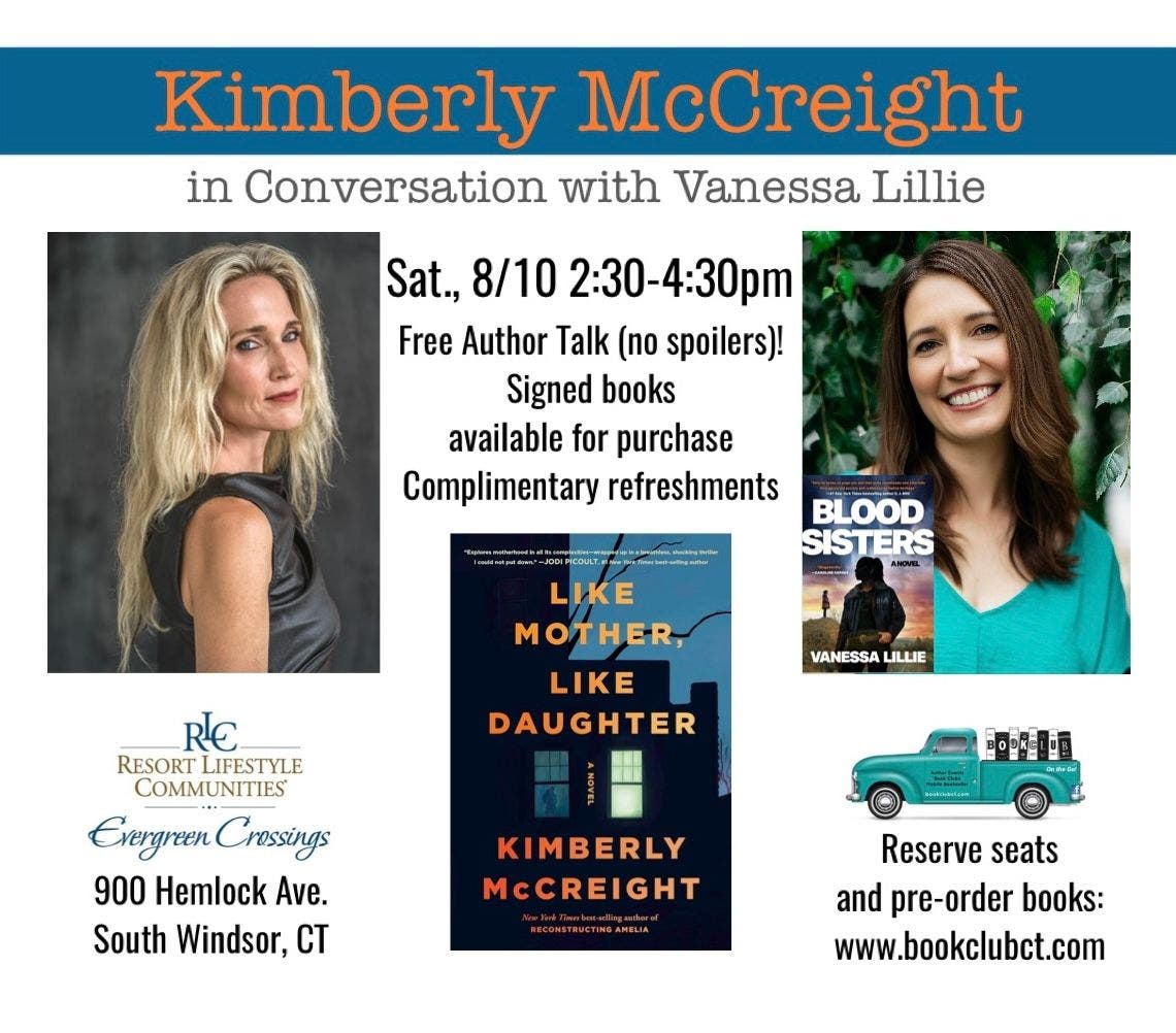 Aug 10 | Author Event: Kimberly McCreight in conversation with Vanessa ...