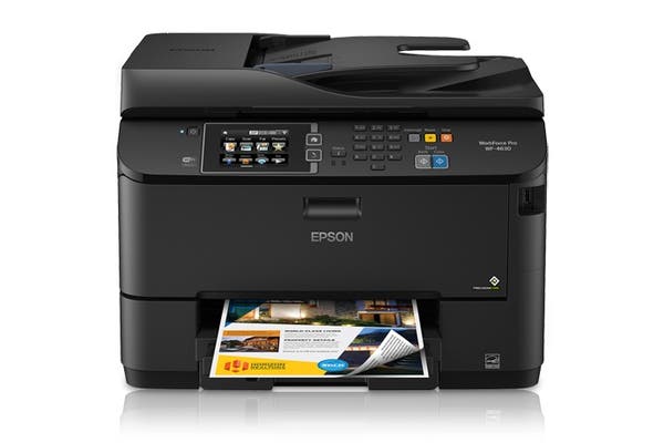 Epson - WorkForce Pro WF-4730 Wireless All-In-One Printer - Black - San ...
