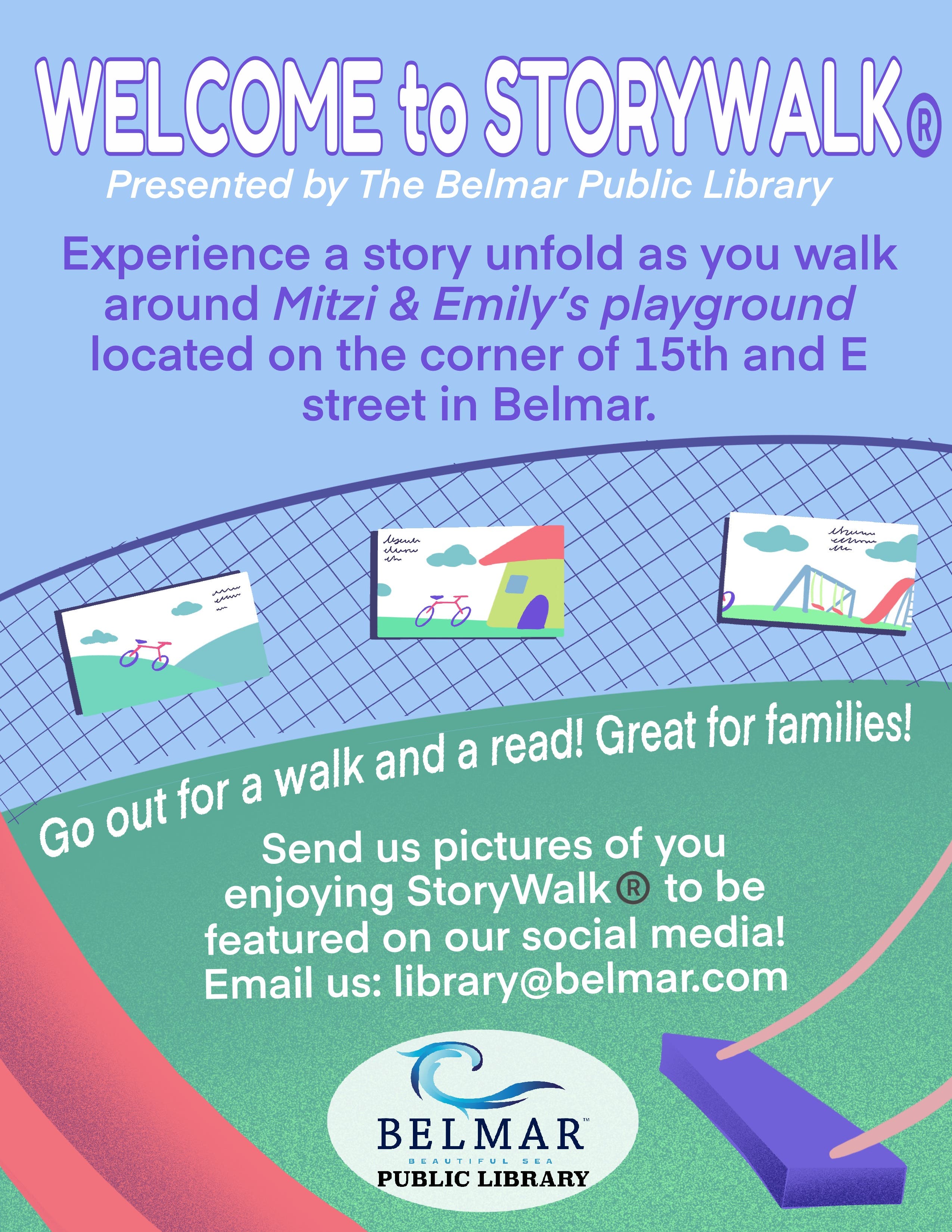 Introducing STORYWALK by the Belmar Public Library - Manasquan, NJ Patch