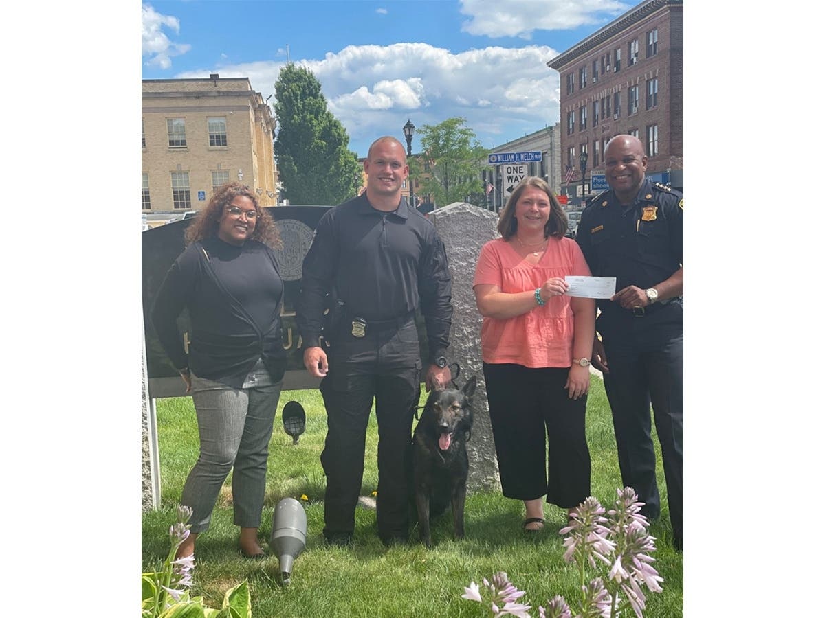 Framingham Police Receive Donation For K9 Vest From Realtor ...