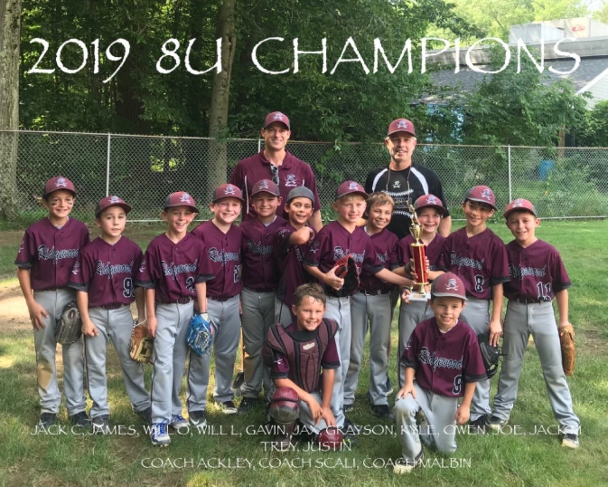 Ridgewood 8U Baseball Team Wins the NJSBL Championship! | Ridgewood, NJ ...