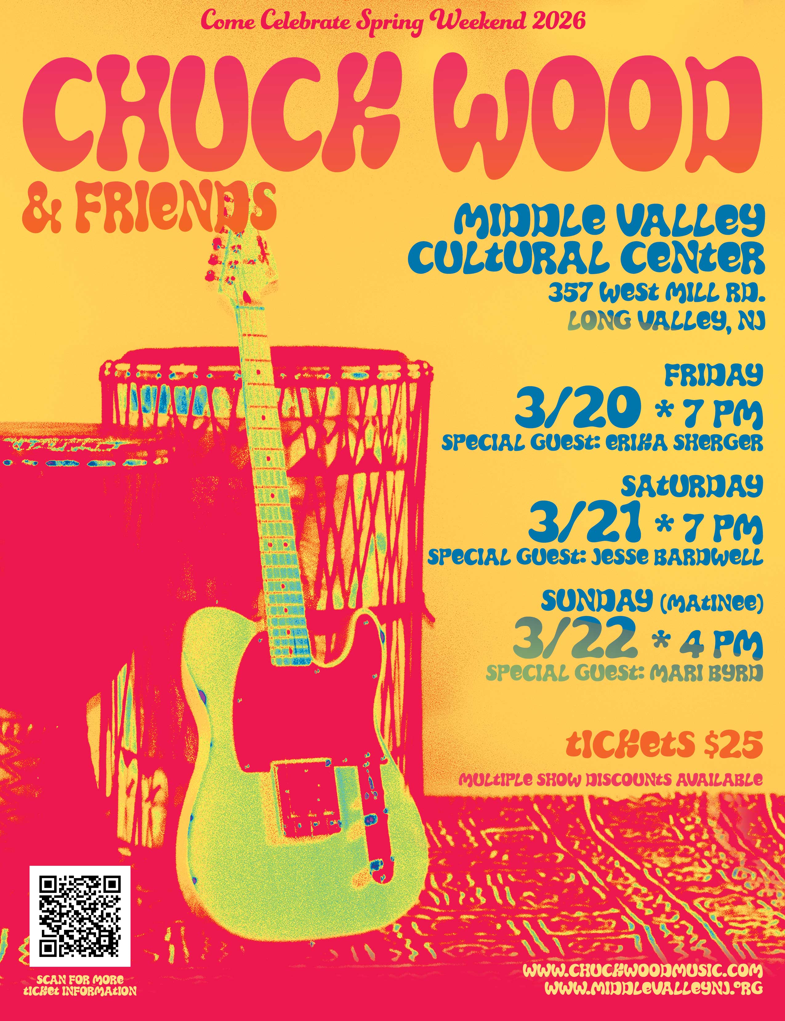 Mar 20 | Spring Celebration with Chuck Wood & Friends | Hackettstown ...