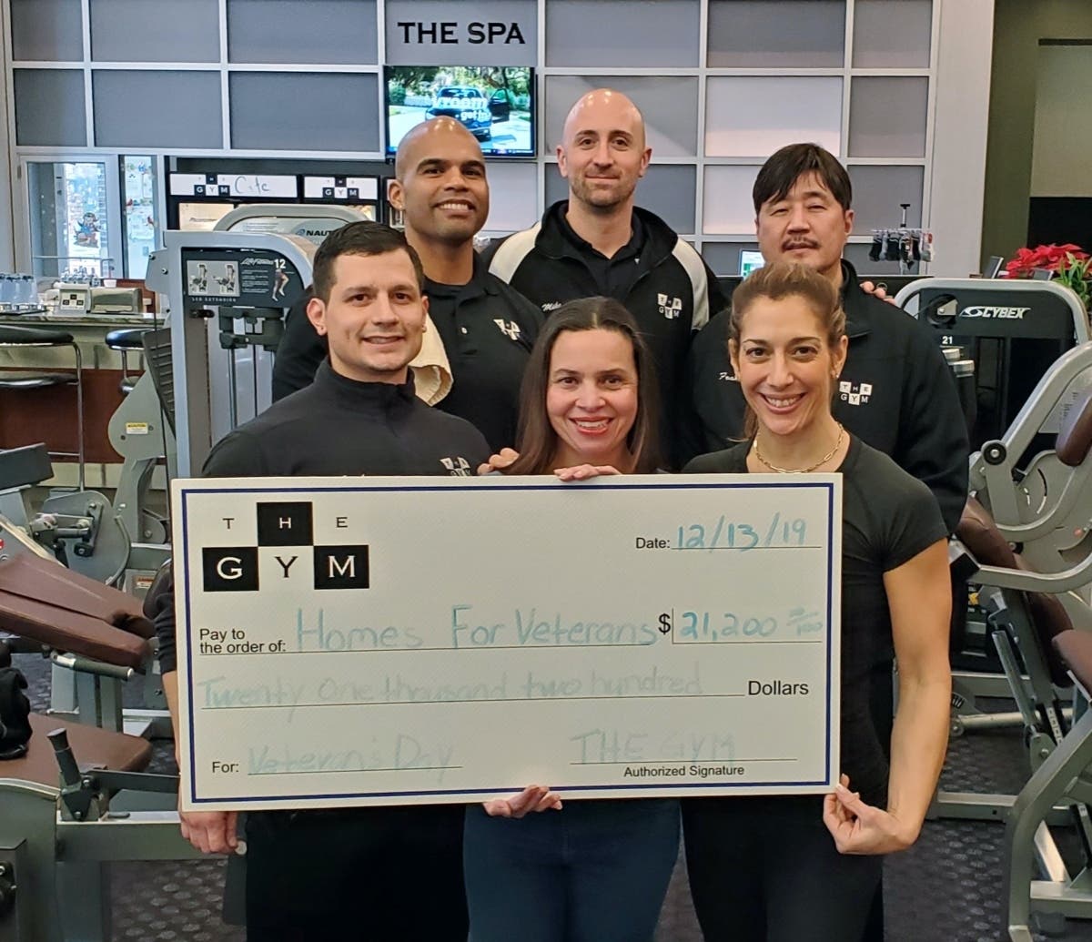 Montvale Gym Raises $21K For Homes For Veterans | Mahwah, NJ Patch