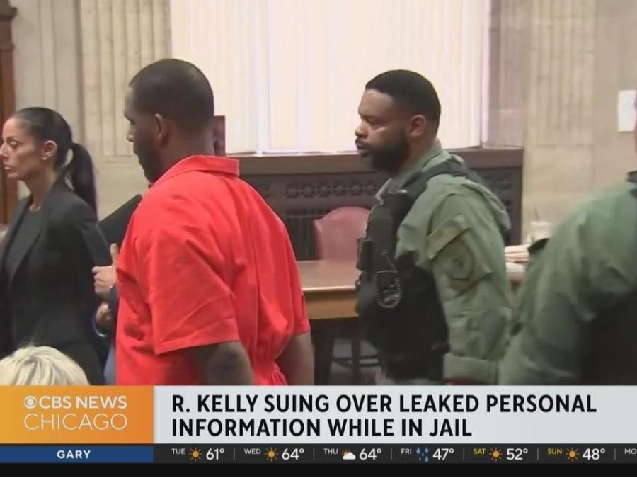 R. Kelly Suing Over Leaked Personal Information While In Jail | Chicago ...