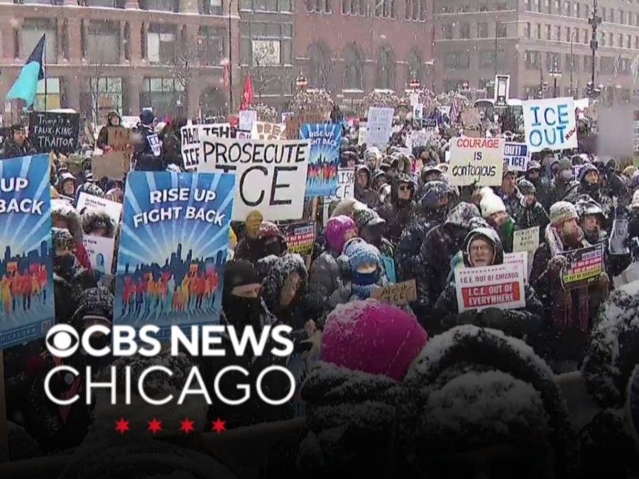 Thousands Of Protesters Gathered To Rally Against Federal Agents, Trump ...