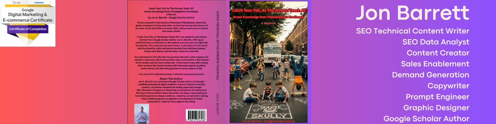 Author of the Book: "Catch Your Fall, as The Streets Teach All ...