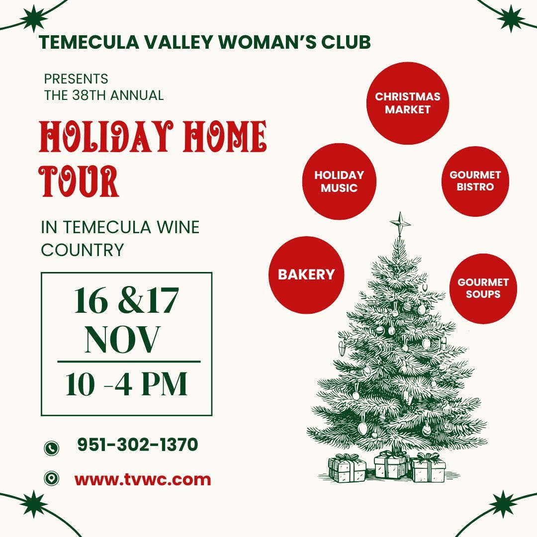Nov 16 | 38th Annual Holiday Home Tour | Murrieta, CA Patch