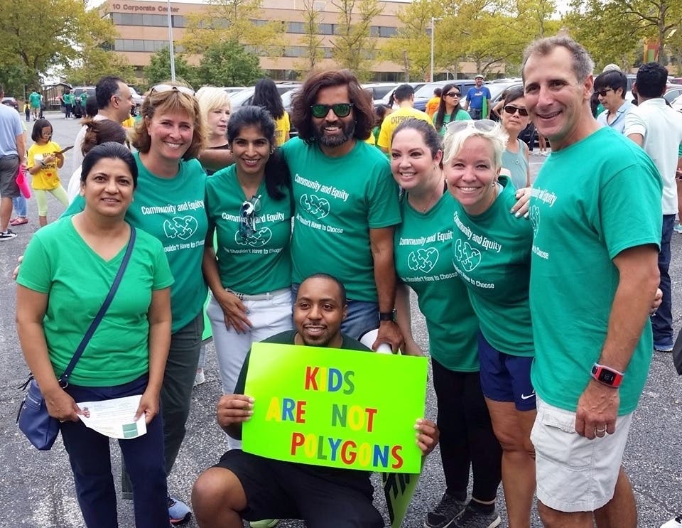 Howard County School Redistricting Protest March Draws Huge Crowd ...