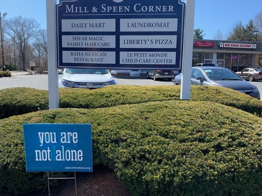 Natick Cultural Council Funds Signs of Kindness | Natick, MA Patch