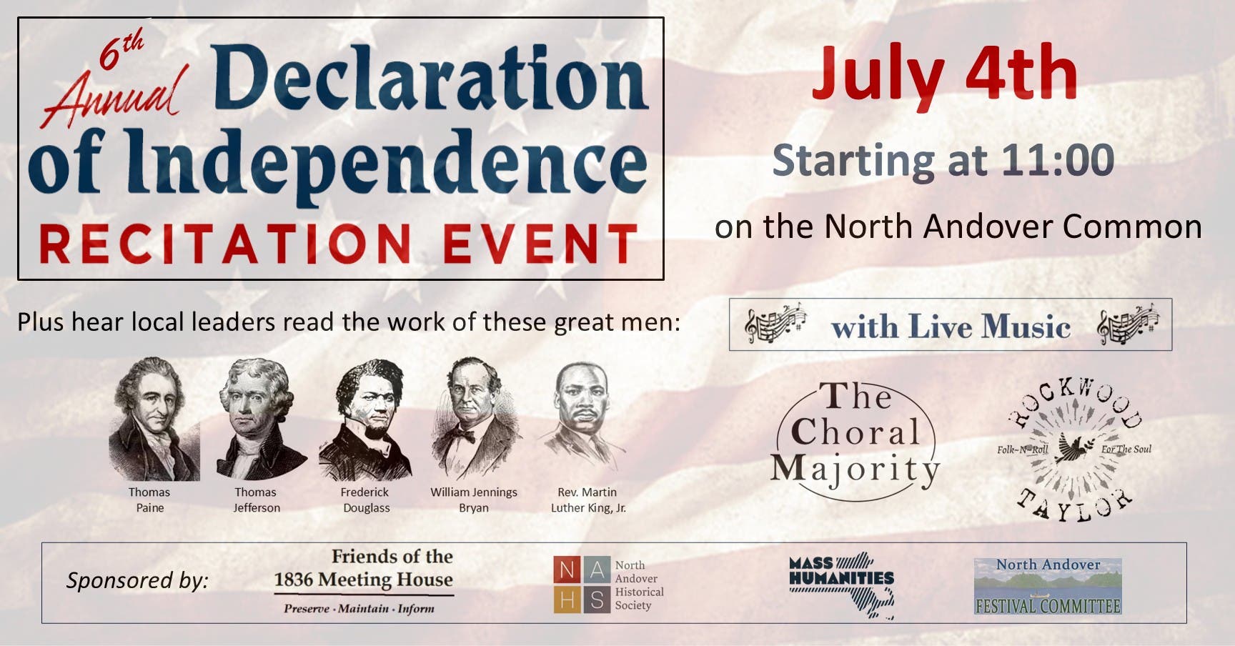 Jul 4 | 6th Annual 4th of July Declaration of Independence Recitation ...