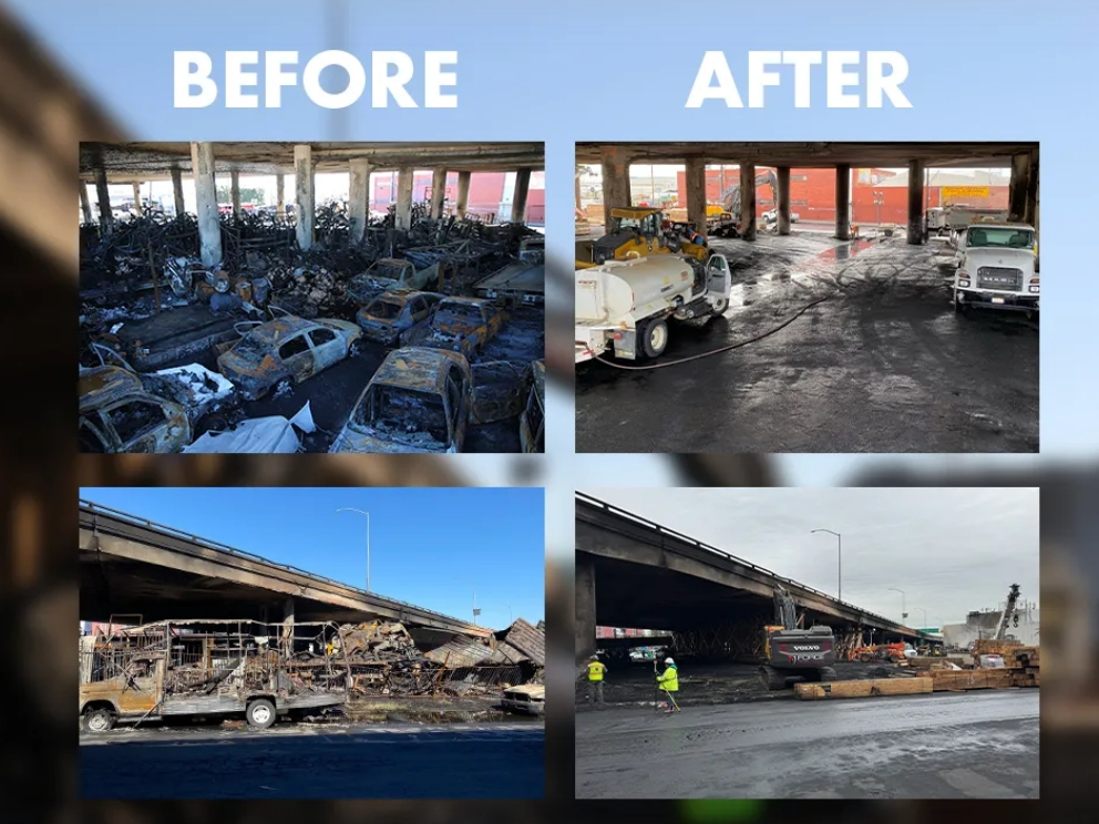Fire-Damaged 10 Freeway To Reopen by Tuesday | Los Angeles, CA Patch