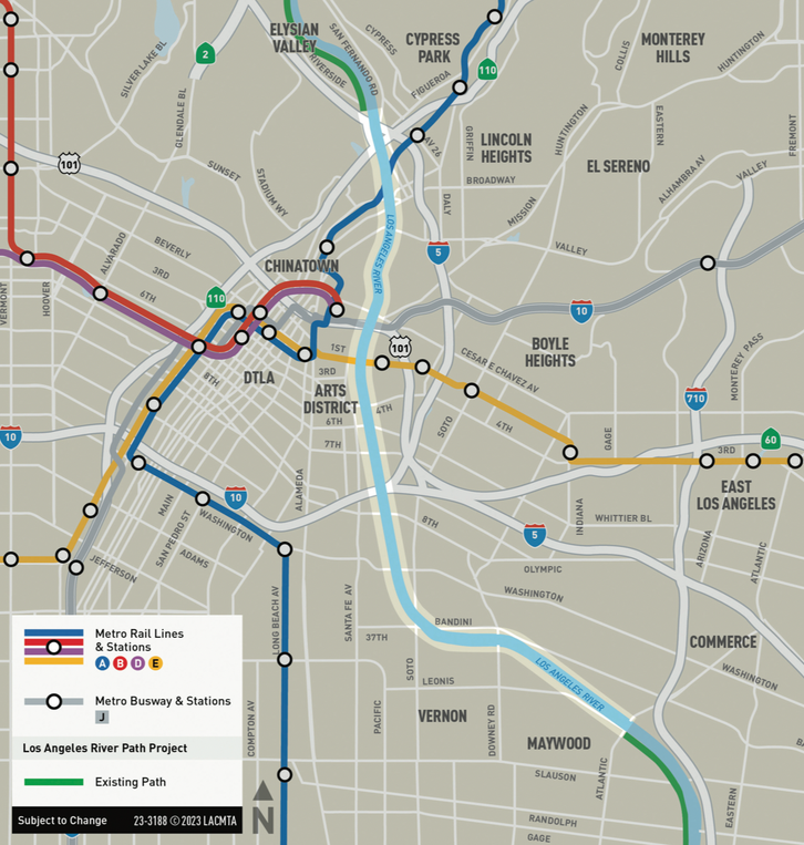 Metro Plans Completion Of 32-Mile Riverside Path Through Heart Of LA ...