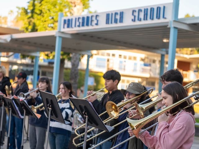Pali High Reopens After Palisades Fire | Pacific Palisades, CA Patch