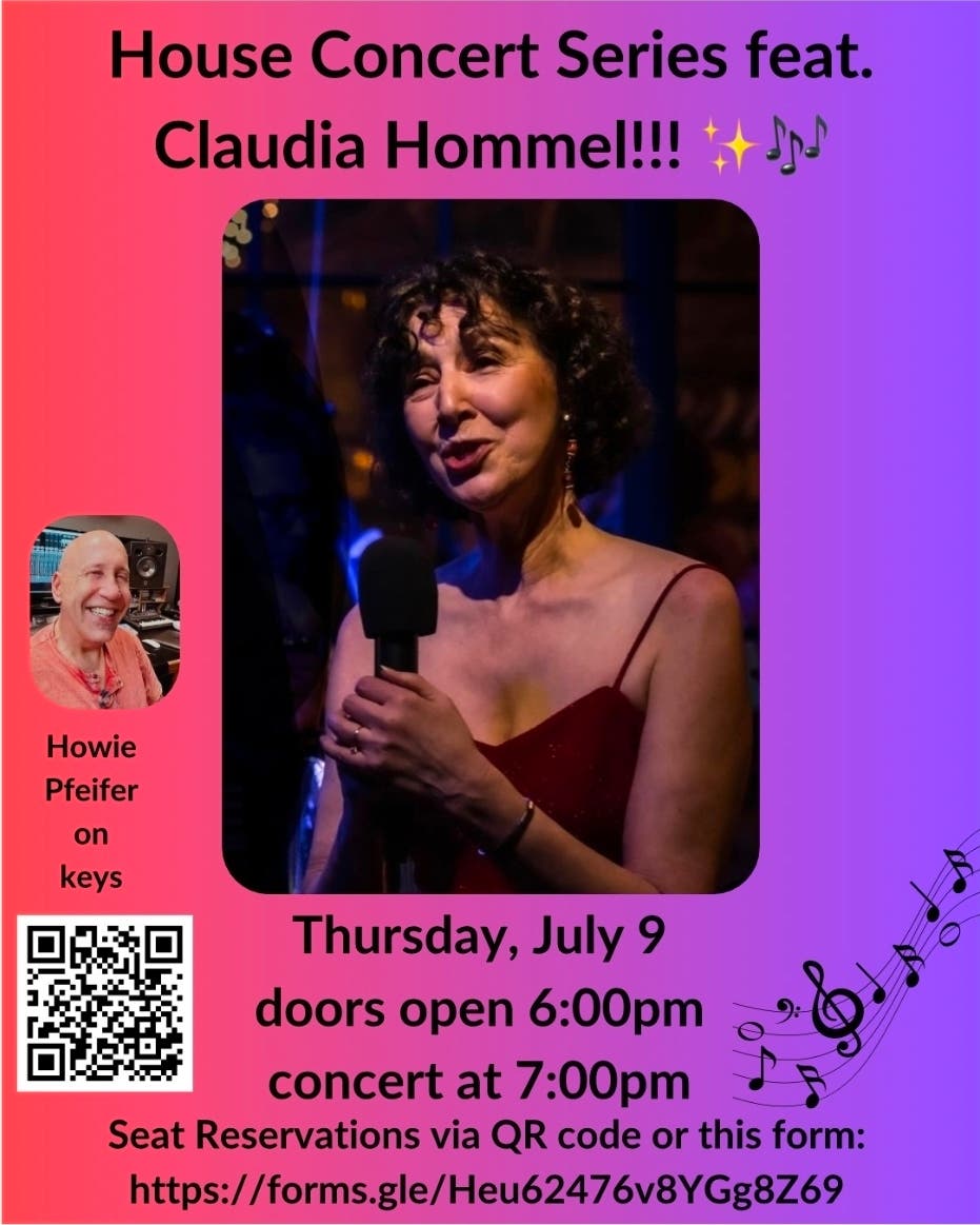 Jul 9 | Claudia Hommel presents "A Collection of Character" Concert ...