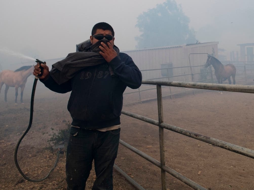 The Easy Fire's Spread In Simi Valley In 10 Images | Los Angeles, CA Patch