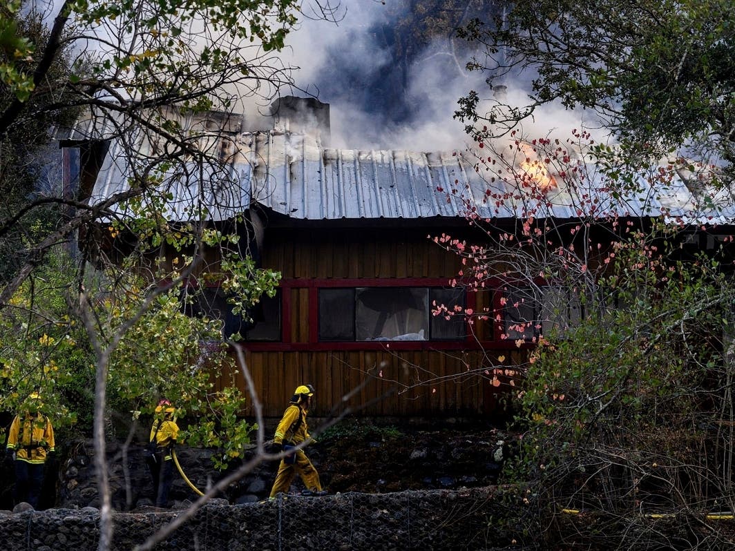 10 New Images Of The Kincade Fire, Now One Week Old | Rohnert Park, CA ...
