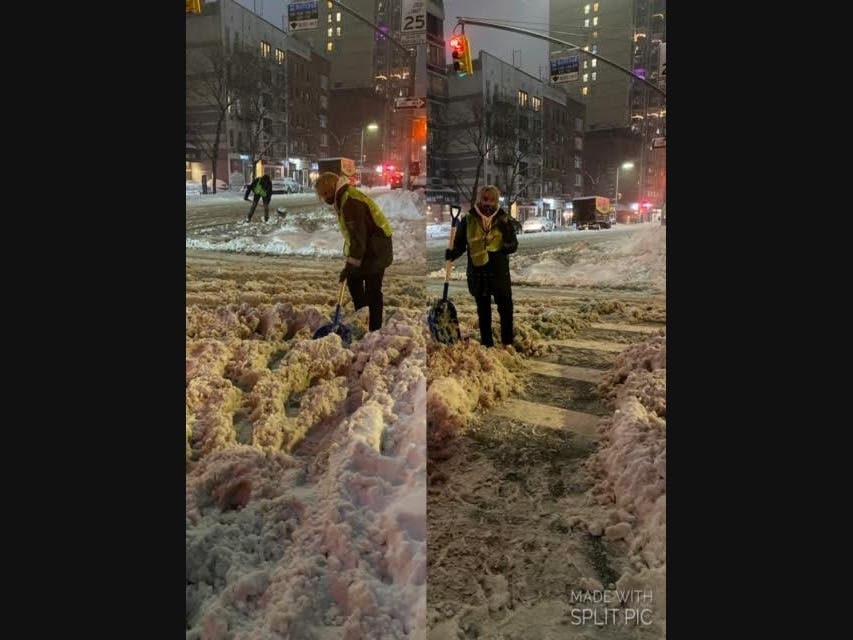 Upper East Siders Struggle With Slush-Filled Streets After Storm ...